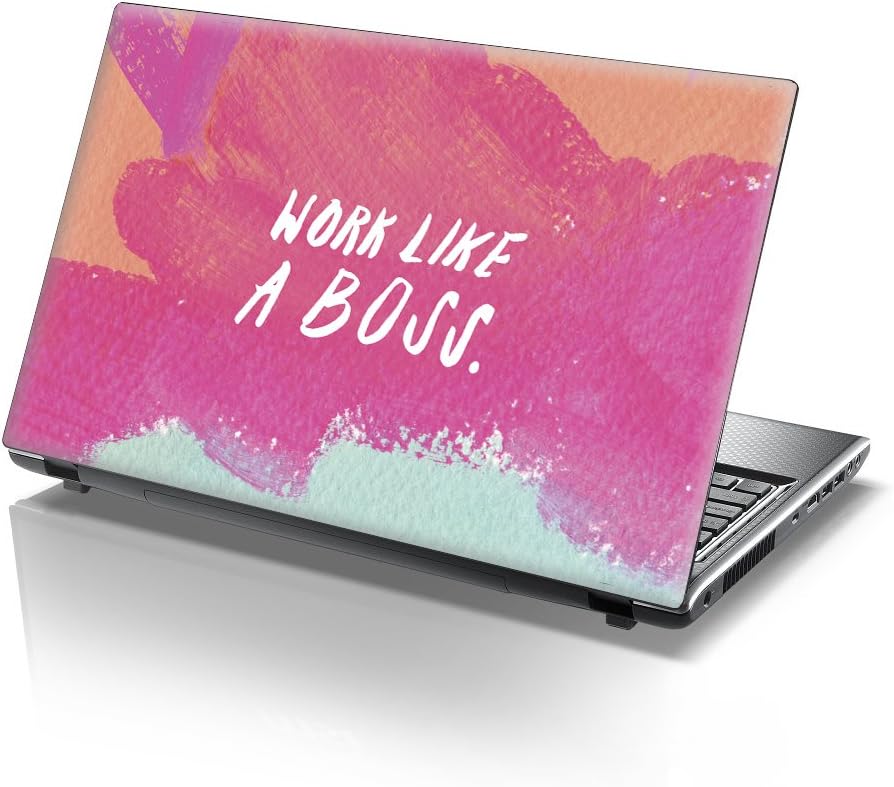 TaylorHe 15.6 inch 15 inch Laptop Skin Vinyl Decal with Colorful ...