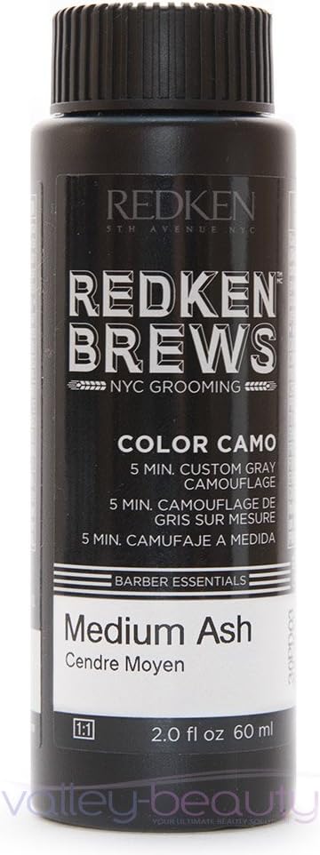 Redken For Men 5 Minute Color Camo - Medium Ash 3 bottles 2oz each ...