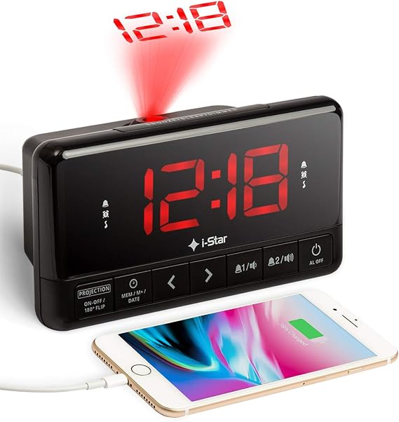 Radiowecker mit Projektion, Projektionswecker: Amazon.de: Elektronik