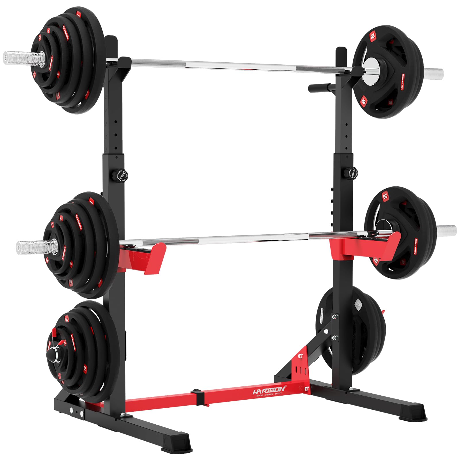 Mua HARISON Multifunction Power Cage Adjustable Squat Rack, Heavy Duty ...