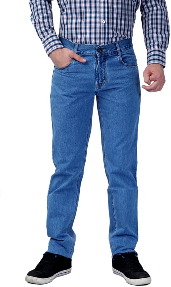 Buy Sparky Men's Regular Fit Jeans (spj11058_34_Light Blue_34) at Amazon.in