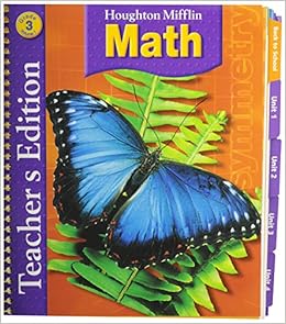 Amazon.com: Houghton Mifflin Math, Grade 3, Vol. 1, Teacher Edition (9780618591152): HOUGHTON ...