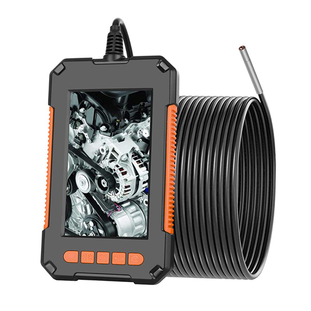 Industrial Endoscope Inspection Camera 1080P HD 4.3'' Screen Digital ...