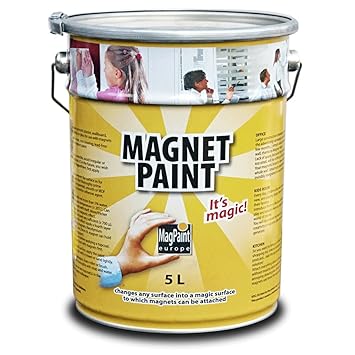 MagPaint® Magnetic Paint 5.0 litre (10sqm coverage) (Pack of 1): Amazon ...