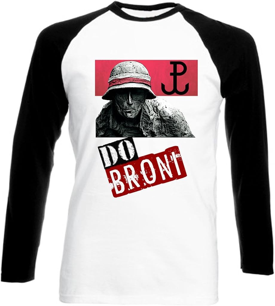 teesquare1st Men's Poland WWII Patriotic Black Long Sleeved T-Shirt ...