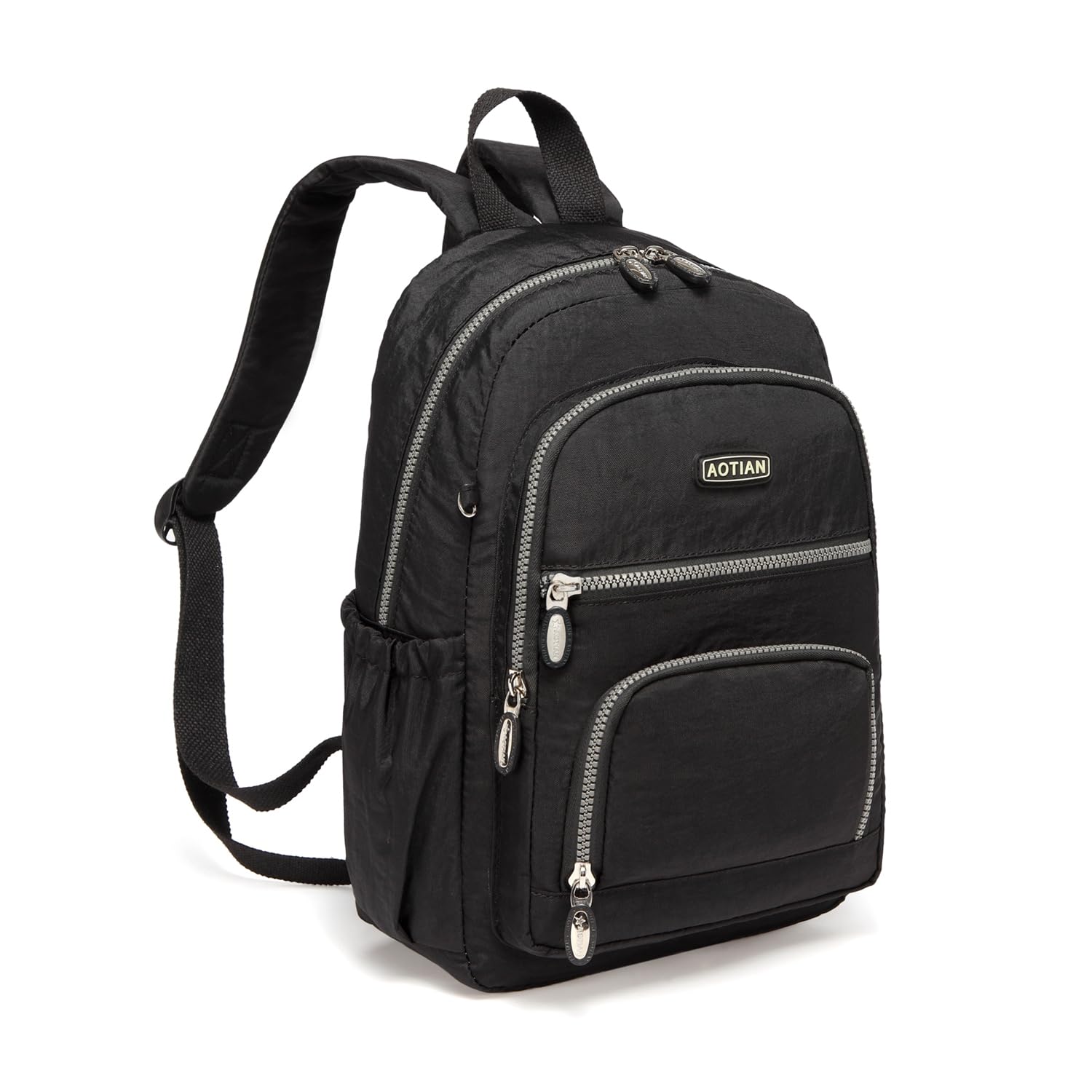 AOTIAN Mini Daypack with Anti-Theft Back Zipper Pocket, Durable Small ...