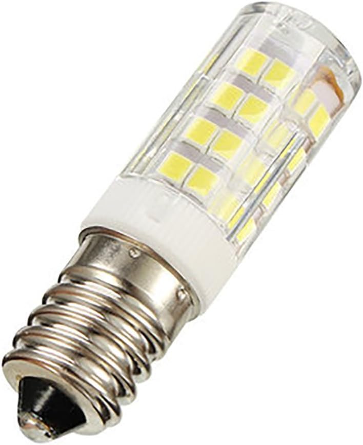 foco LED E14 5 W AC220 V ahorro de energía luz suave LED cerámica maíz ...