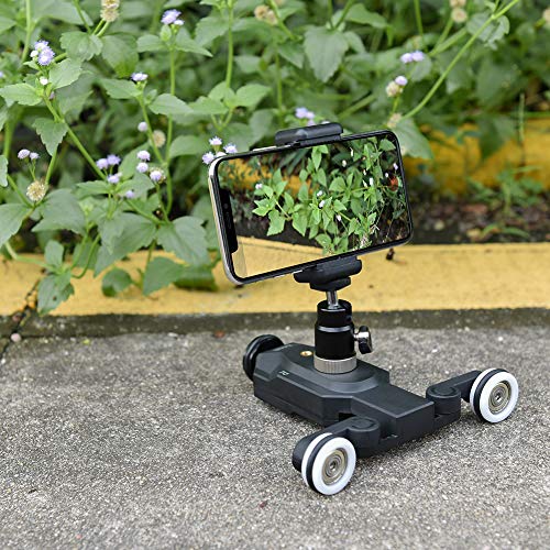 Zecti Camera Slider Dolly Rolling Slider Dolly Car Skater Video Track ...