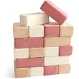 Amazon.com: Plush Blocks Set of 24 Soft Building Blocks for Kids ...