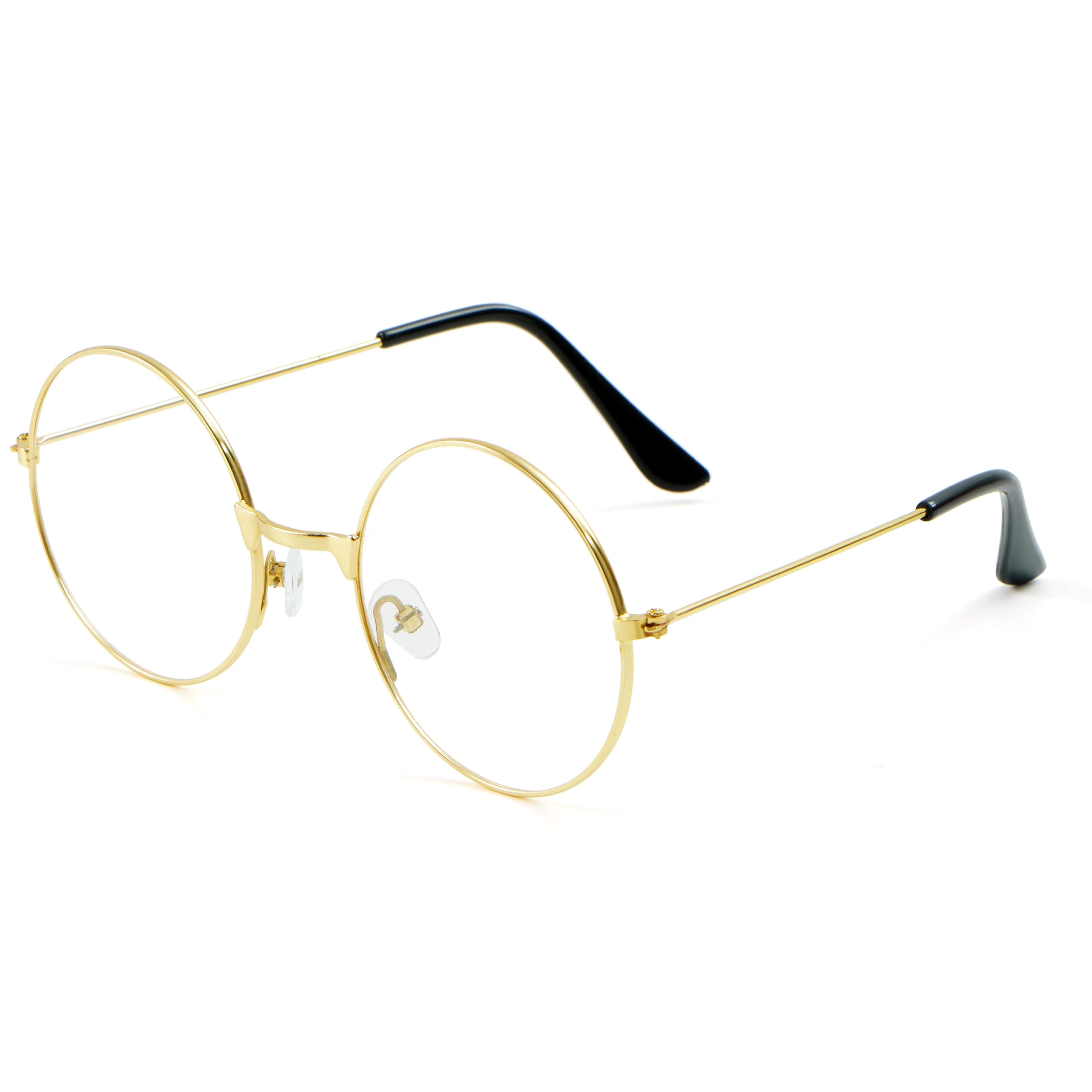 Spooktacular Creations Halloween Gold Wizard Glasses, Fake Old Men ...