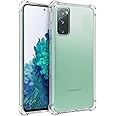 Amazon.com: Osophter for Galaxy S20 FE 5G Case Clear Transparent Reinforced Corners TPU Shock ...
