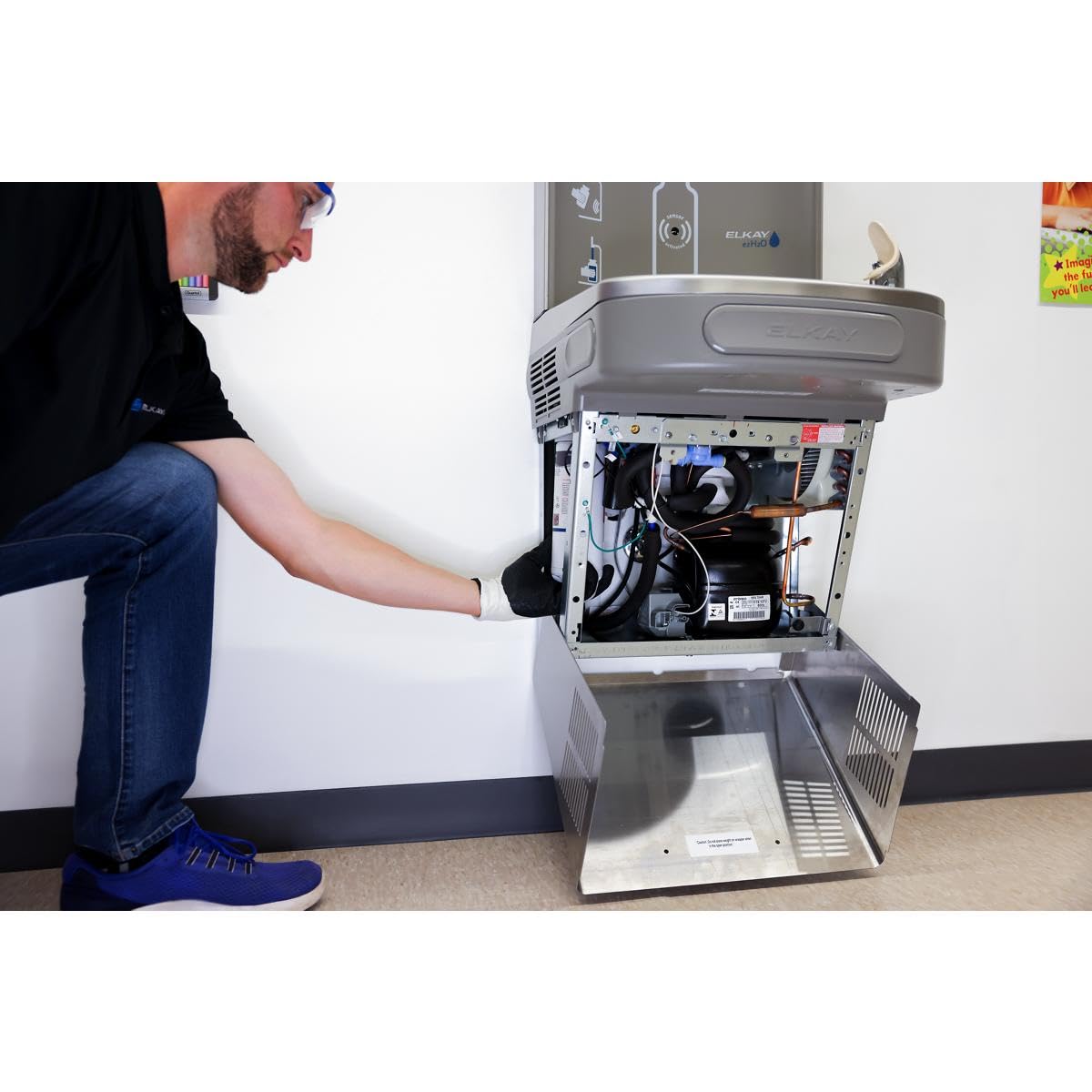 Mua Elkay LZSTL8WSSP Enhanced ezH2O Bottle Filling Station & Versatile Bi-Level ADA Cooler ...