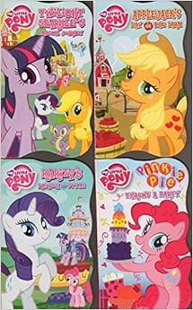 My Little Pony Board Book 4-Pack: Hasbro: 9781601393760: Amazon.com: Books