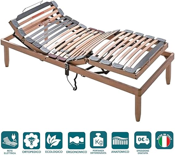 EvergreenWeb - Sommier électrique de Relaxation 90X200 orthopédique ...