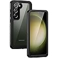 Amazon.com: Lanhiem for Samsung Galaxy S23 Case with Built-in Screen Protector, IP68 Waterproof ...