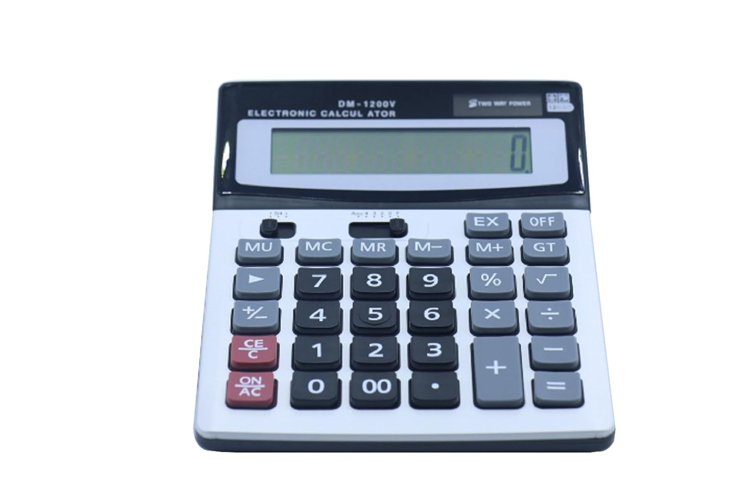 FUYUFU Calculator 12-Digit Desktop Calculator Standard Function Dual ...