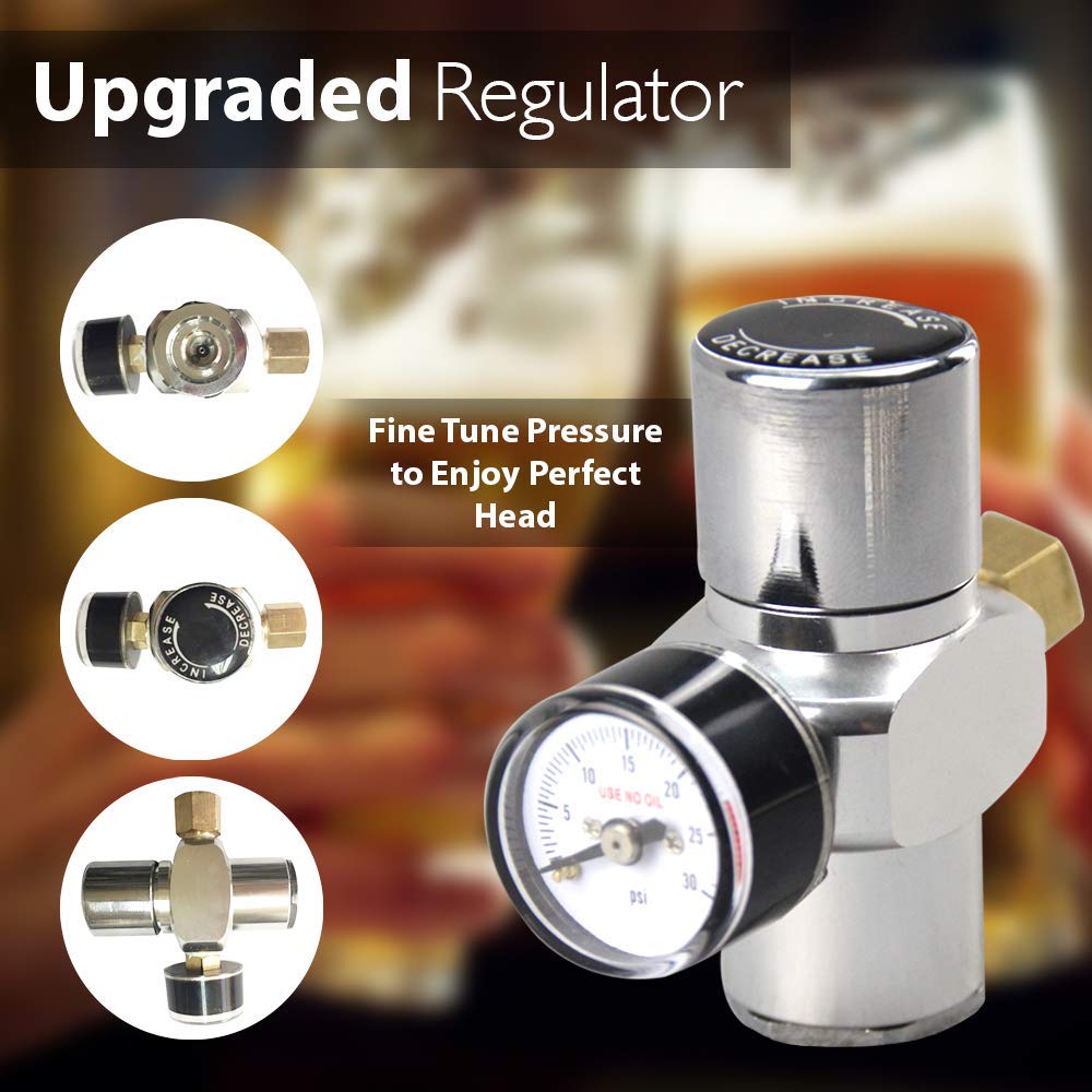 Mua NutriChef Pressurized Growler Tap System, 64oz Stainless Steel Mini ...