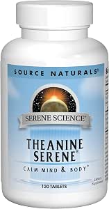 Amazon.com: Source Naturals Serene Science L-Theanine with Magnesium ...