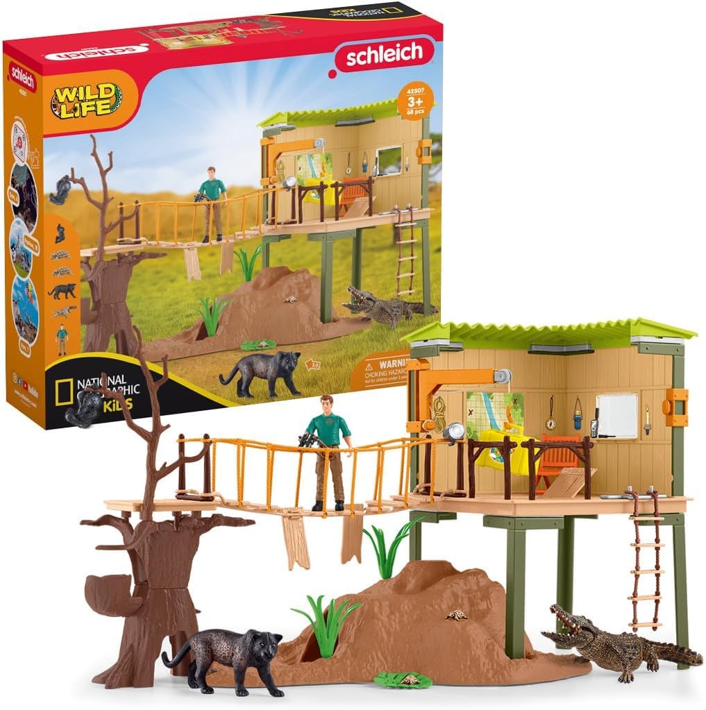 Mua Schleich Wild Life — Special Edition 68-Piece NatGeo Safari Animal ...