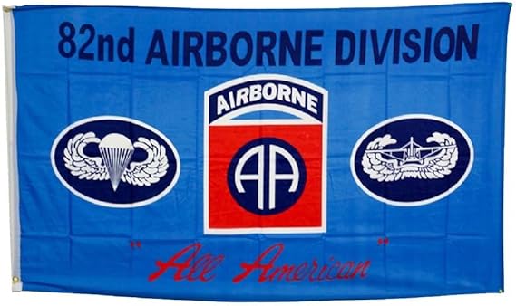 Amazon.com : 3x5 Army Blue 82nd Airborne Division All American Flag 3 ...