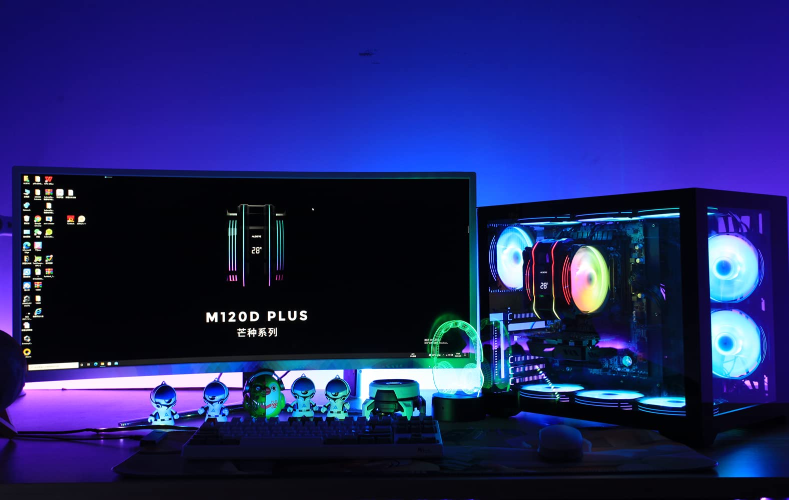 Mua ALSEYE M120DPlus CPU Cooler, Temperature Display Air Cooled CPU ...