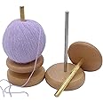 Amazon.com: Wooden Yarn Spool Holder, Joyeee Classic Thread Spool ...