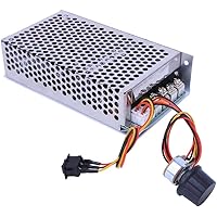 10-50V 100A 5000W DC Motor Engine Speed Controller 0-100% PWM Control Industrial Motor Speed ...
