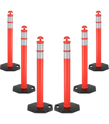 3.3FT Traffic Divider Electriduct Traffic Lane Divider Road Delineator ...