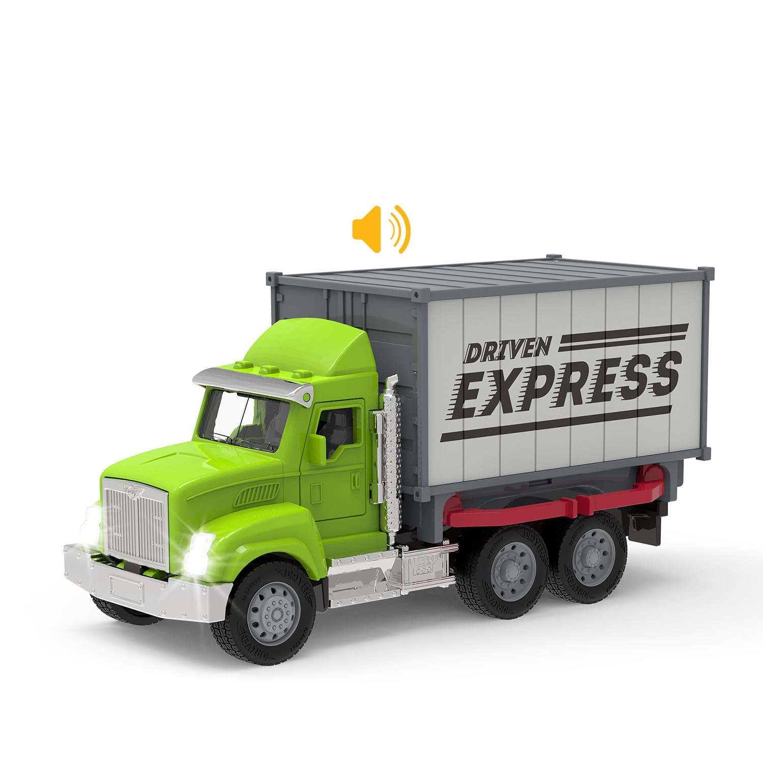 Mua Driven by Battat – Micro 1:24 Scale – Toy Container Truck with ...