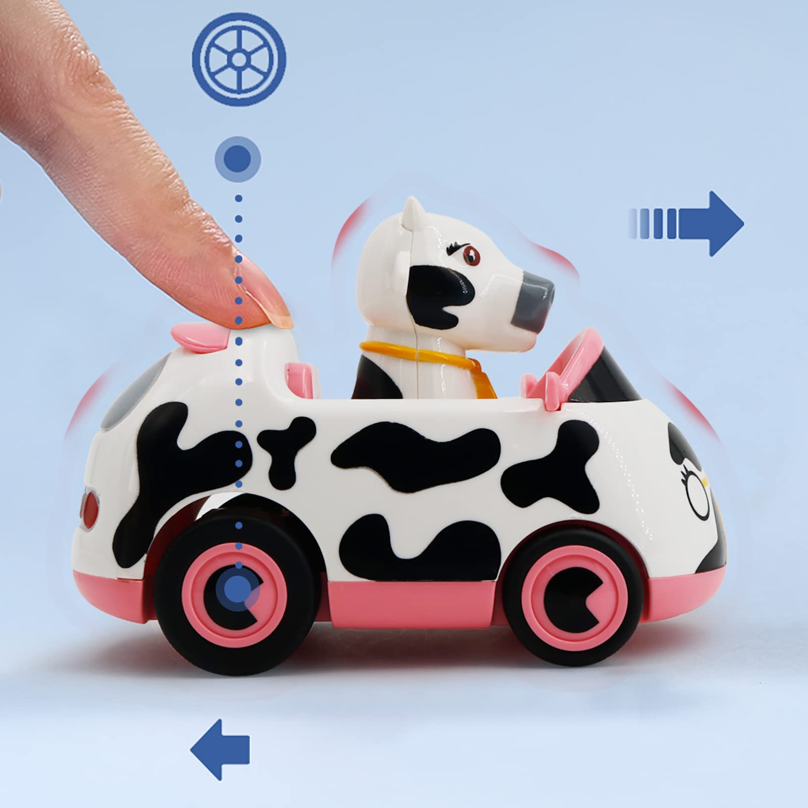 Mua TOYMAKER La Granja De Zenon Kids Inertia Cars La Vaca Lola Cow and ...
