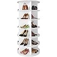 Amazon.com: SpaceAid 6 Tier Rotating Shoe Rack Tower, Spinning Shoe ...