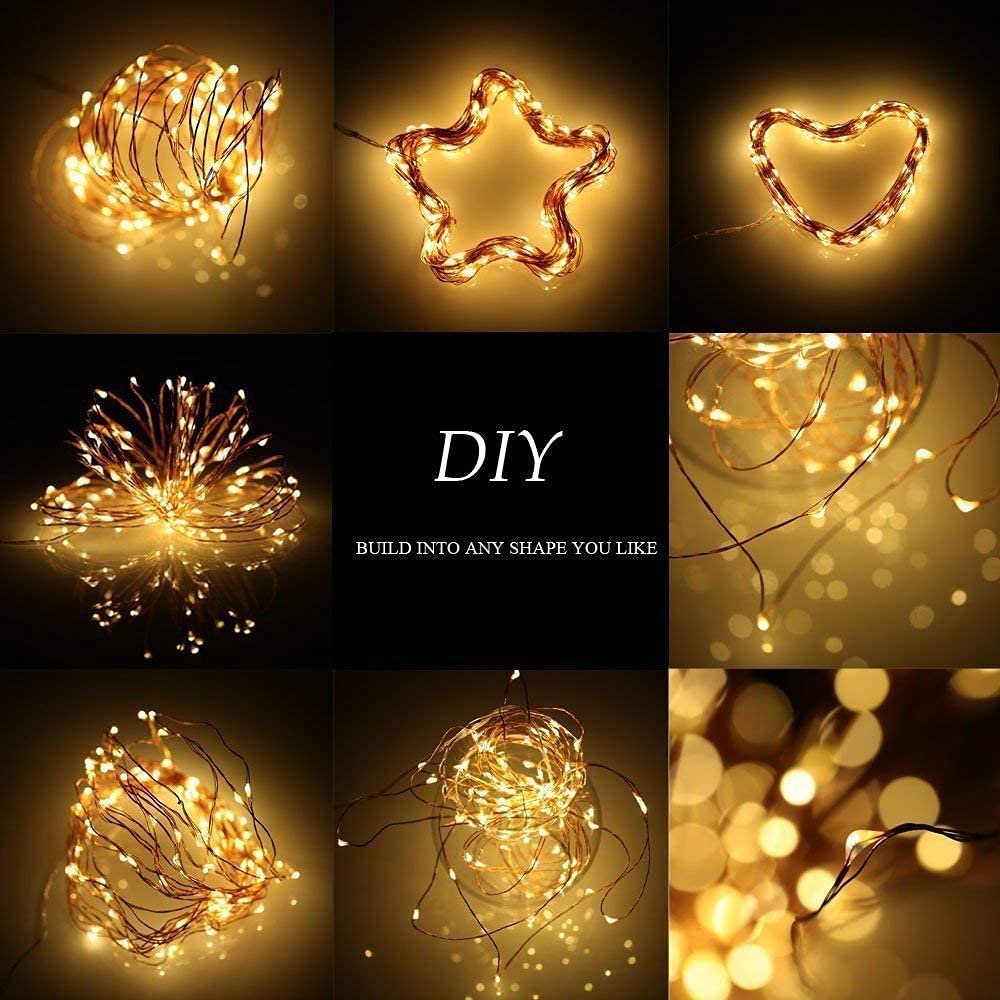 Mua Led String Lights, Mini Battery Powered Copper Wire Starry Fairy ...