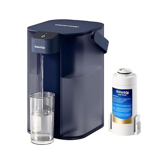 Waterdrop Electric Water Filter Pitcher, Rechargeable Water Dispenser ...