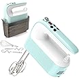 Amazon.com: Yomelo 9-Speed Digital Hand Mixer Electric, 400W Powerful ...