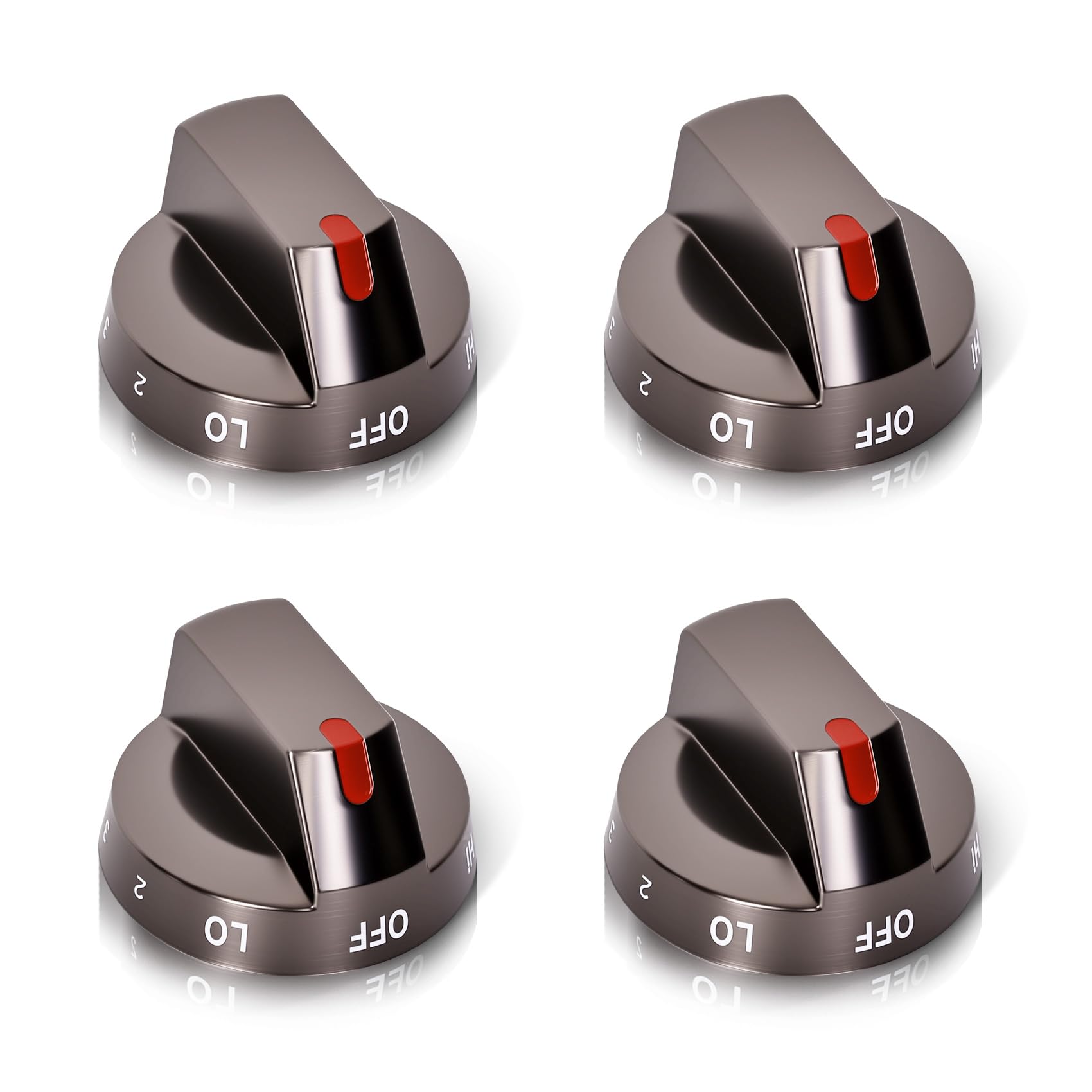 Upgrade DG64-00975A (4PCS) Electric Range Knob, NE/NX9000t knob DG64 ...