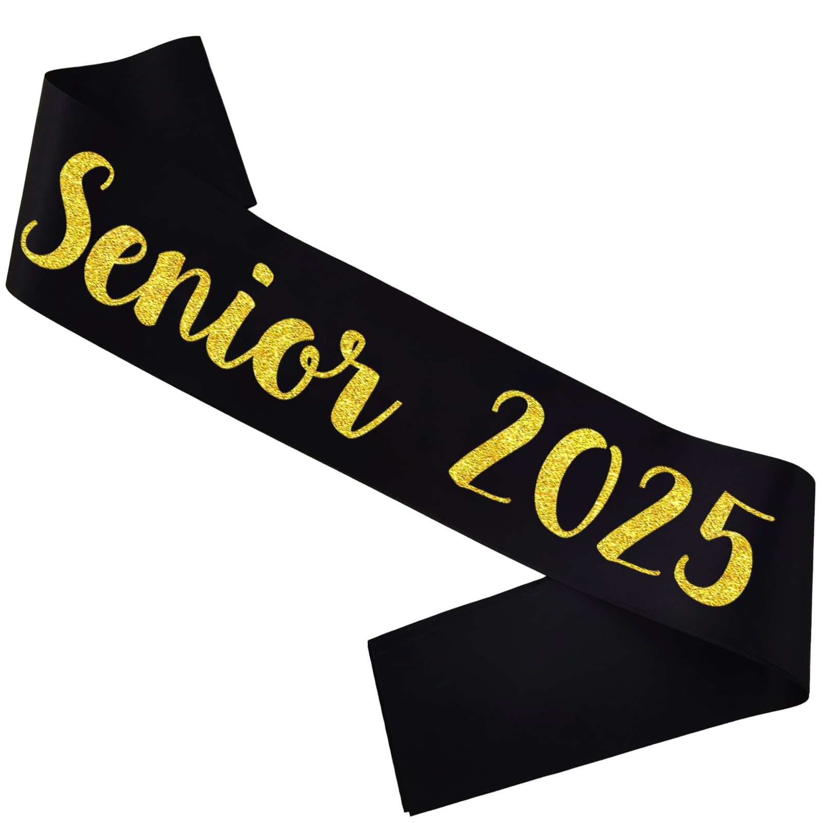 Mua Senior 2025 Sash, Gold Glitter Letter Senior Sash 2025 Graduation ...