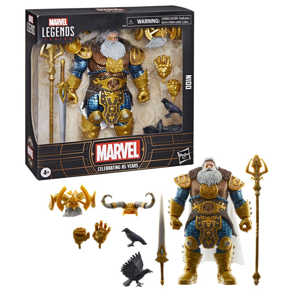 Marvel Legends Series Odin, Deluxe 85th Anniversary Comics Collectible ...