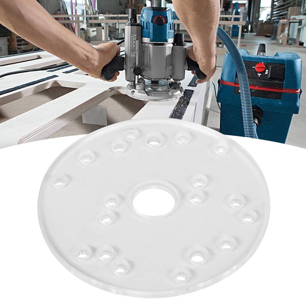 Router Plate, Universal Router Table Base Plate, Acrylic Base Plate ...