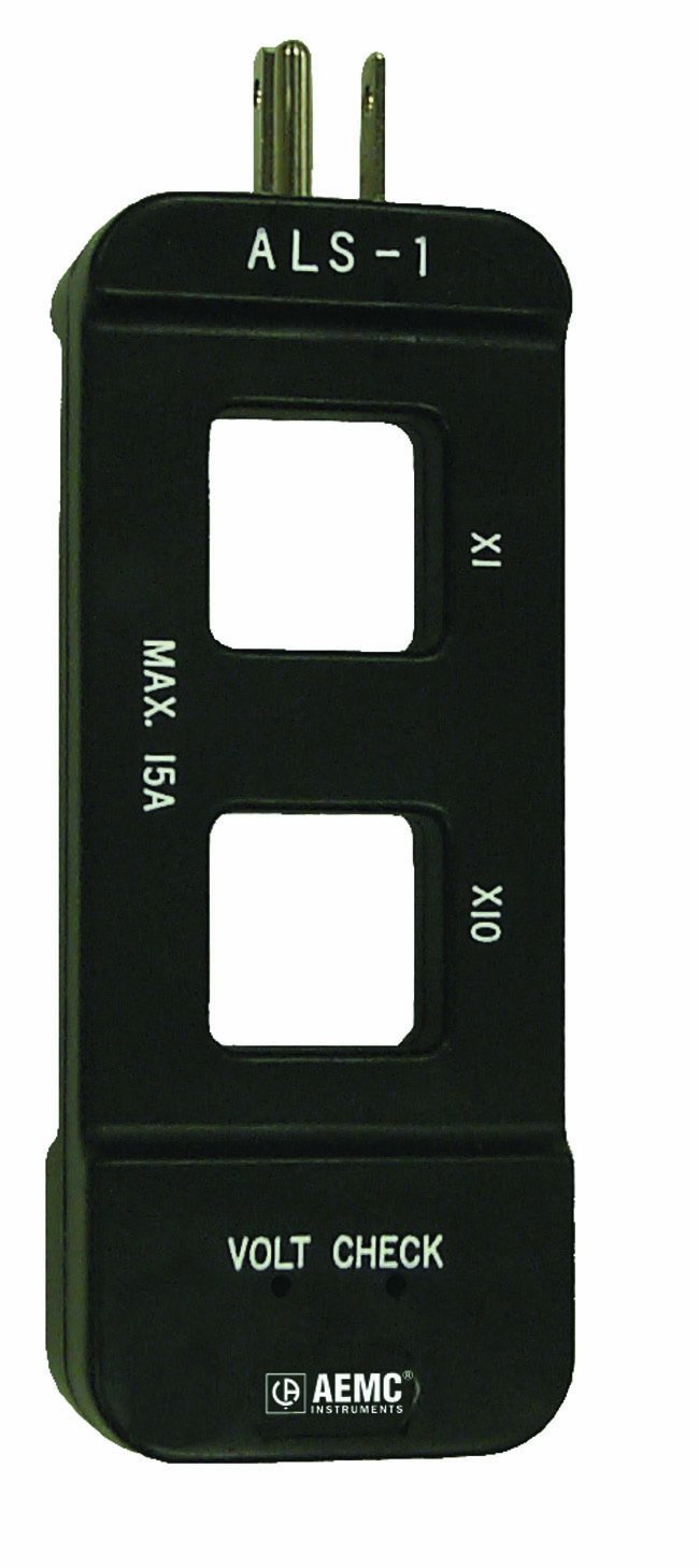 AEMC ALS-1 AC Line Splitter with Current Probe for Clamp-On Meters and ...
