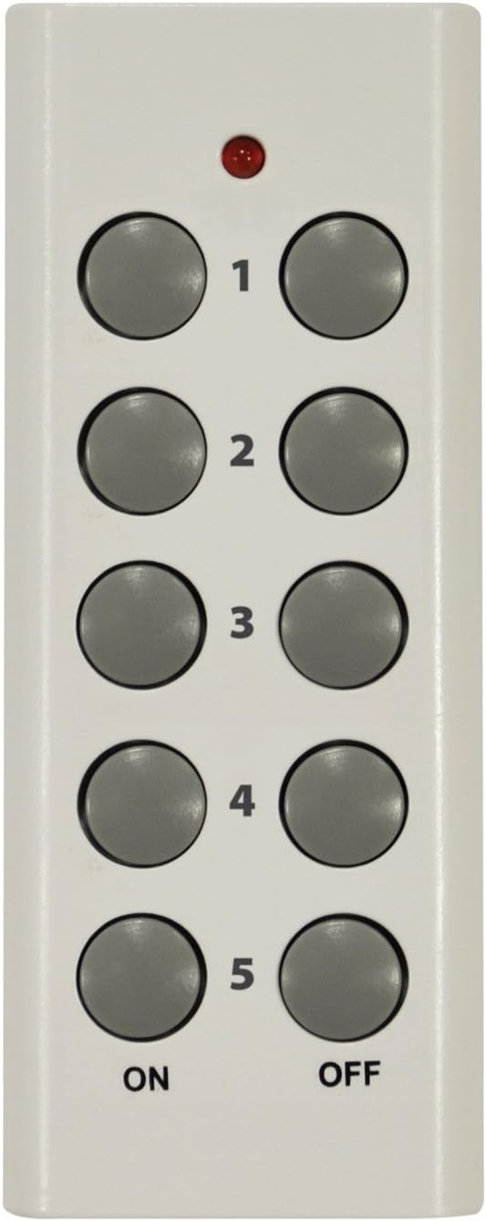 Eagle 5 Way Remote Control Mains Socket Set – BigaMart