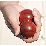 Amazon.com: 1.4'' Light Green Marble Baoding Chinese Health Exercise ...