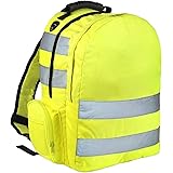 High visibility rucksack / backpack Yellow: Amazon.co.uk: Sports & Outdoors