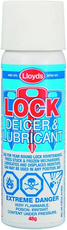 Amazon.com: Lock De-Icer, 91999, 2.5 oz Aerosol: Automotive