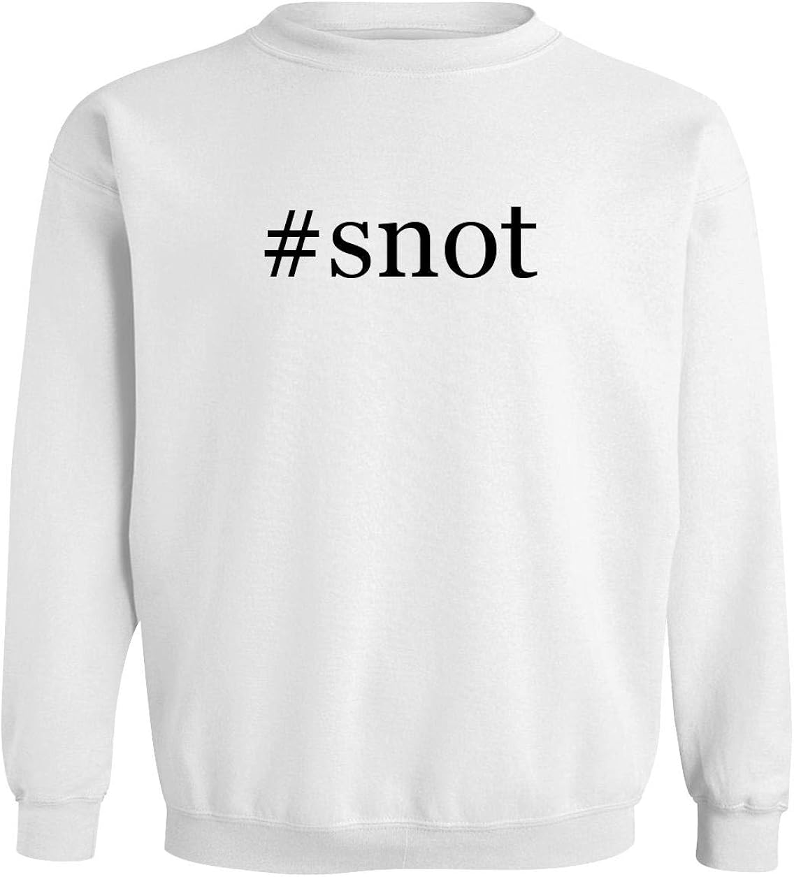 Amazon.com: #snot - Men's Soft & Comfortable Long Sleeve T-Shirt, White ...