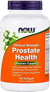 Amazon.com: NOW Supplements, Prostate Health, Clinical Strength Saw Palmetto, Beta-Sitosterol ...