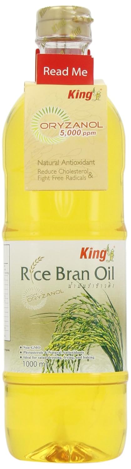 King Rice Bran Oil 1 L (Pack of 2): Amazon.co.uk: Grocery