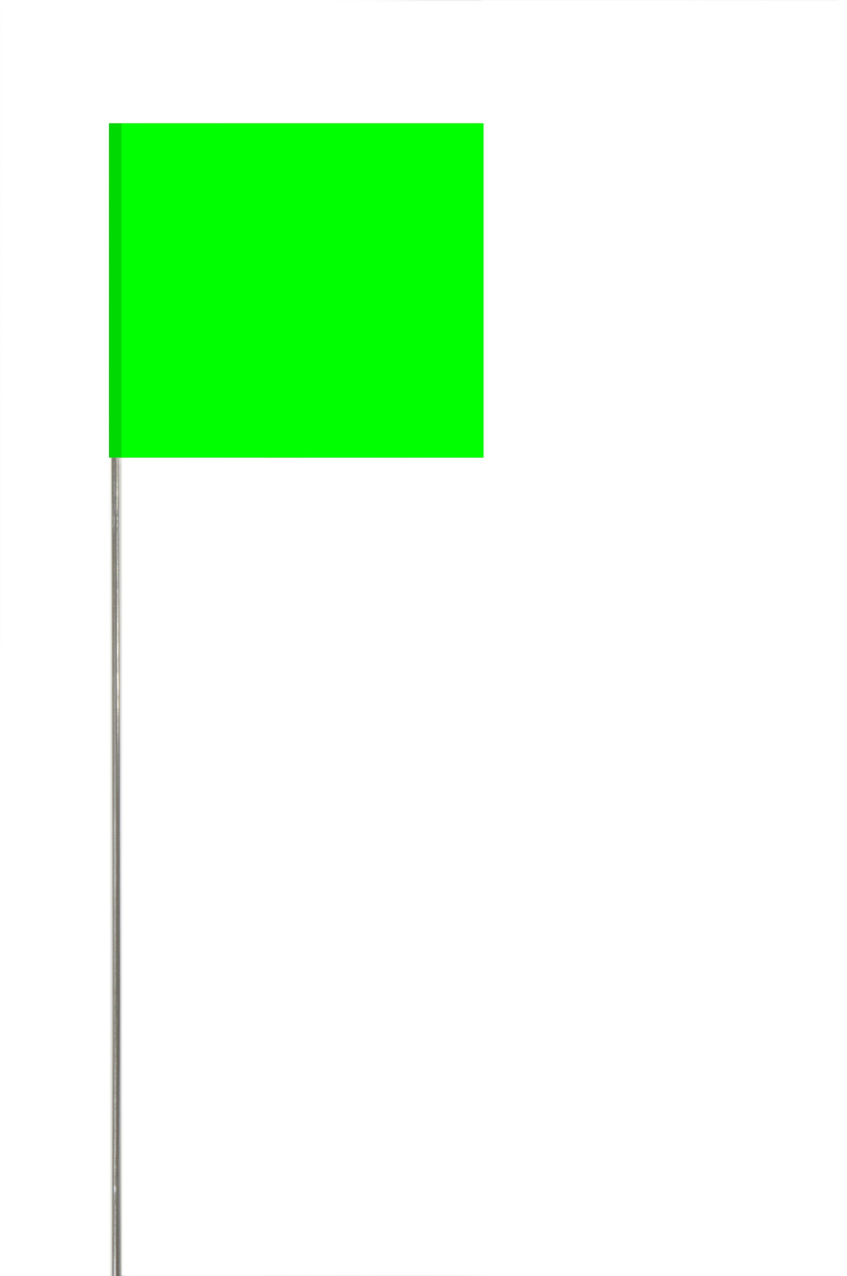 Mua Swanson Tool Co., Inc 25 Pack, Swanson Tool Co Lime Glo Safety Marking Flag, 2.5 inch by 3.5 ...