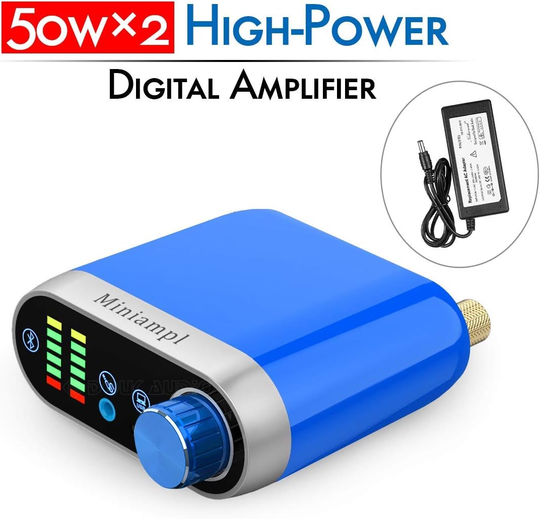 Nobsound 100W Stereo Mini Bluetooth 5.0 Digital Amplifier Black HiFi ...