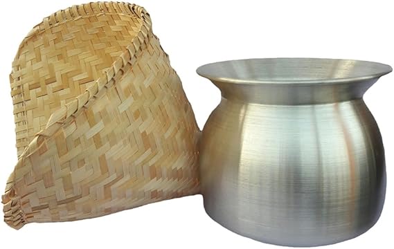 Amazon.com: 1 X Premium Thai Sticky Rice Steamer Set: Kitchen & Dining
