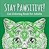 Amazon.com: Stay Pawsitive: Cat Coloring Book for Adults: Relaxing and ...